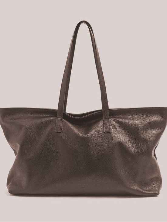 Vestirsi | Bags | Mia Xl Black Leather East West Slouchy Tote | Poshmark